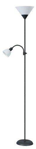 Action podna lampa sa čitačem E27/1x max. 100W +E14/1x max. 25W crna