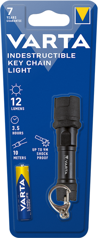 Baterijska lampa INDESTRUCTIBLE Key LED 1AAA