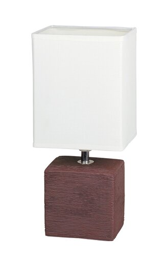 Orlando keramička stona lampa E14 40W wenge H30cm