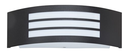 Roma spoljna zidna lampa E27 14W metal plastika mat crna IP43