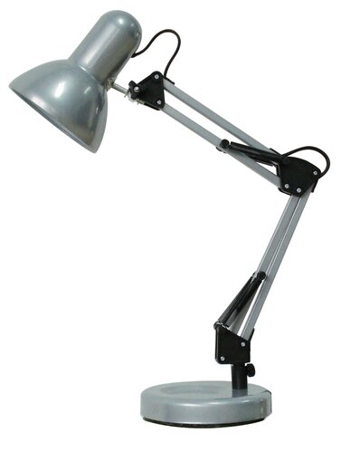 Samson stona lampa metal E27 60W srebrna H49cm