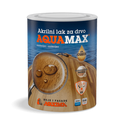 AQUAMAX Akrilni lak za drvo 650 ml