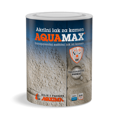 AQUAMAX Akrilni lak za kamen transparentni 0.65L