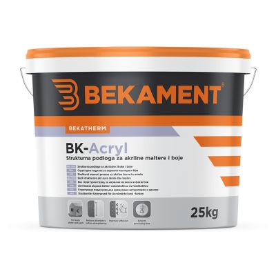 Bekament BK-Acryl 25/1 Strukturalna podloga za akrilne maltere i boje