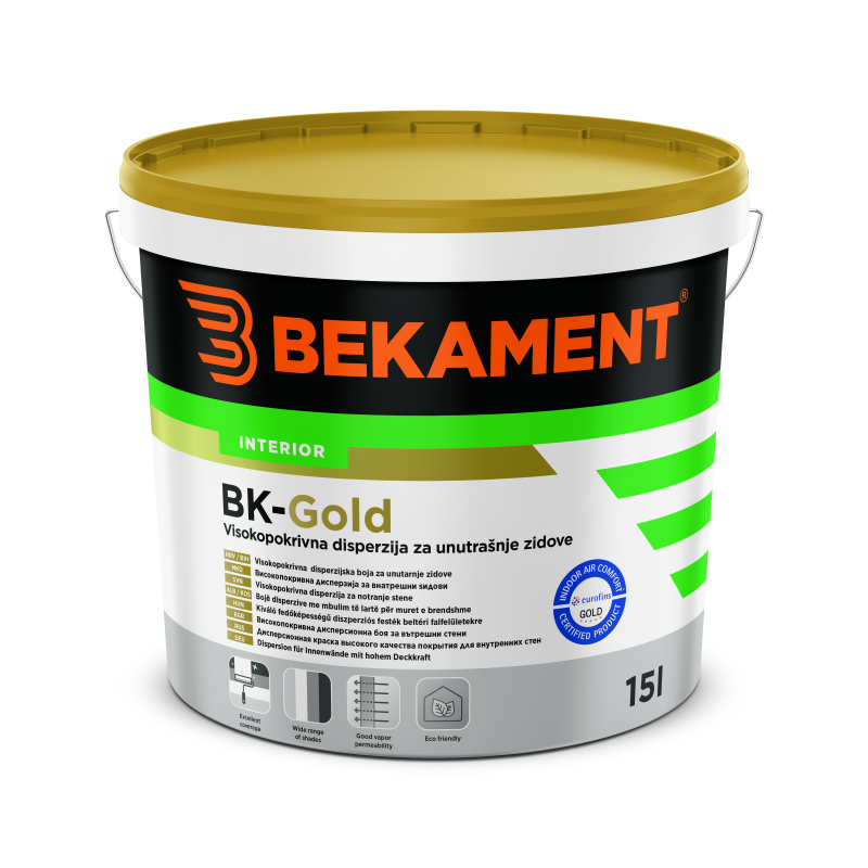 Bekament BK-Gold 15/1 Akrilna disperzija za unutrašnje zidove