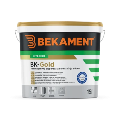 Bekament BK-Gold 5/1 Akrilna disperzija za unutrašnje zidove