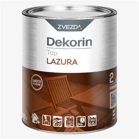 DEKORIN Top lazura-mahagoni Nº7 5 l