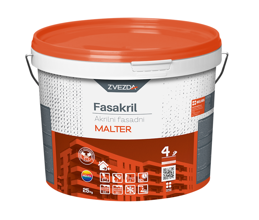FASAKRIL Akrilni fasadni malter 2,0 mm R 25 kg