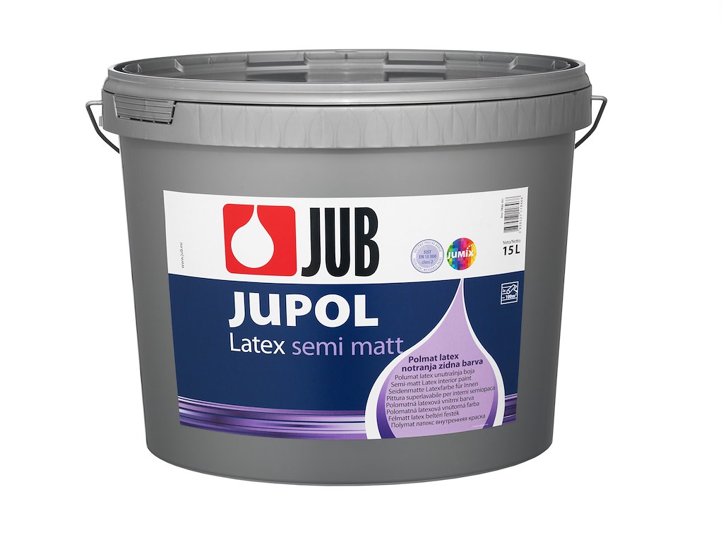 JUB Unutrašnja boja Jupol Latex Semi Matt 1000 1,8L(Pjl)