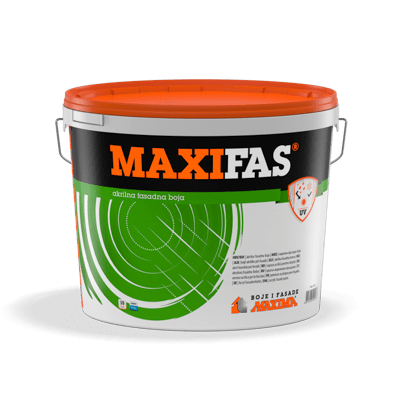 MAXIFAS fasadna boja, na bazi akrilata 2.91L
