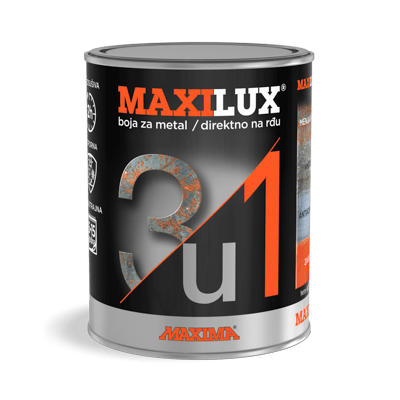 MAXILUX 3U1 CRVENA (RAL3001) 750ml
