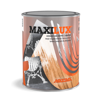 MAXILUX univerzalni emajl 0.75L, bela