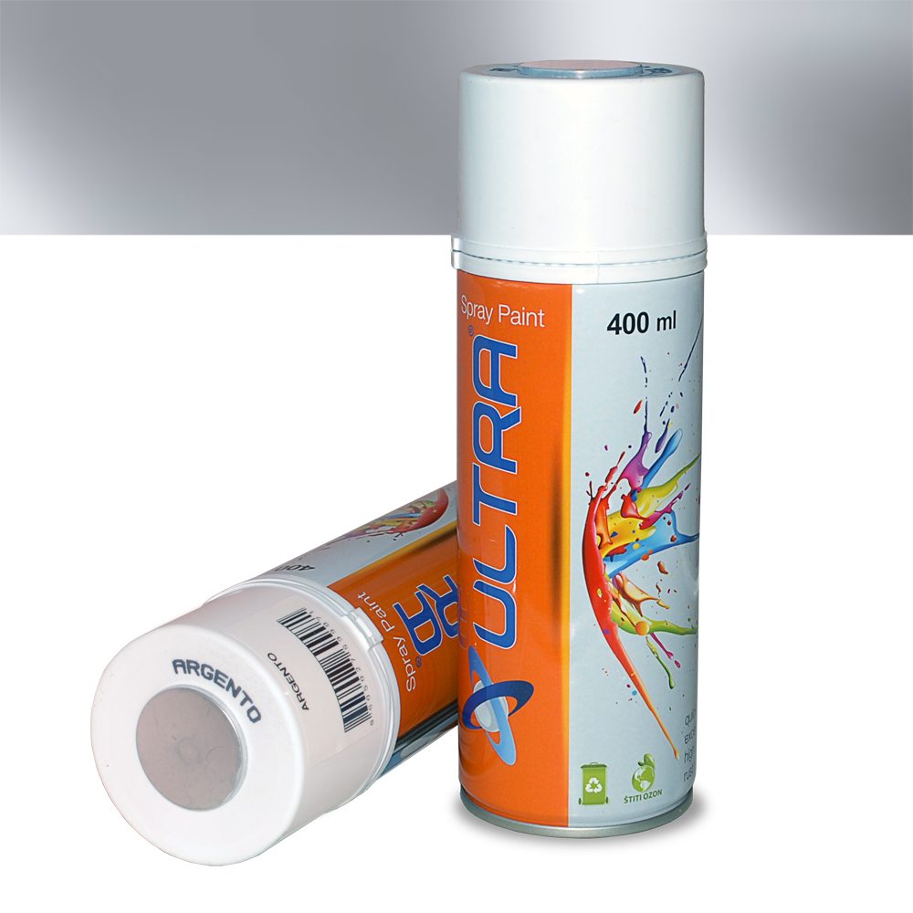 ULTRA Color Spray 400ml Srebrni