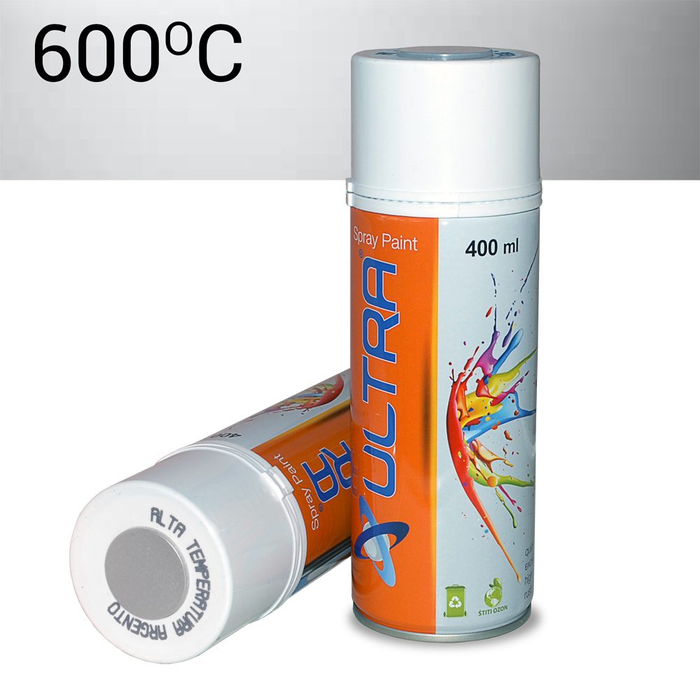 ULTRA Color Spray 400ml Srebrni 600 stepeni