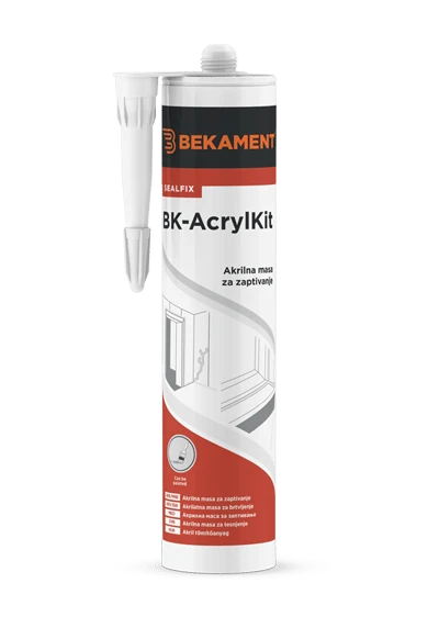 Bekament BK-AcrylKit Bela 0.28/1 Akrilna masa za zaptivanje