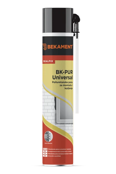 Bekament BK-Pur Universal 0.75/1 Poliuretanska pena za montažu i lepljenje