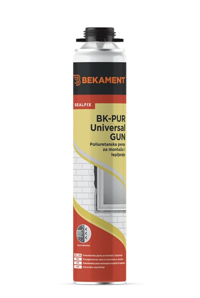 Bekament BK-Pur Universal Gun 0.75/1 Poliuretanska pena za montažu i lepljenje