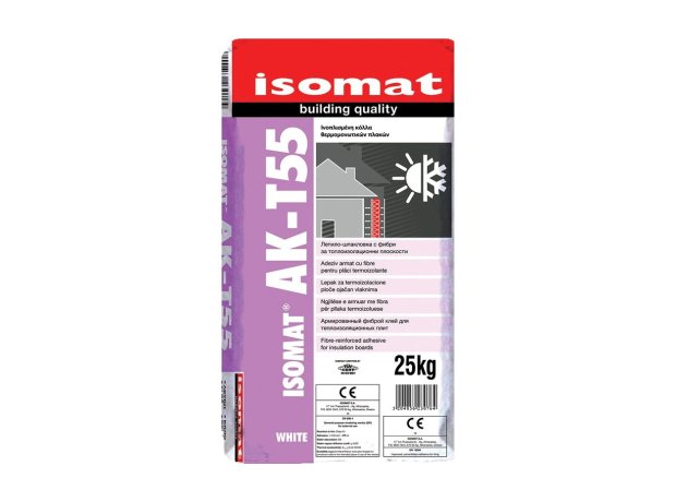 ISOMAT cementni lepak za termoizolacione ploče AK-T55 Sivi 25kg