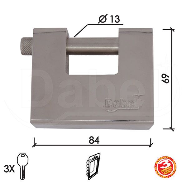 Katanac KA2035K B-Ni 84x69/fi13mm 3K DBP2