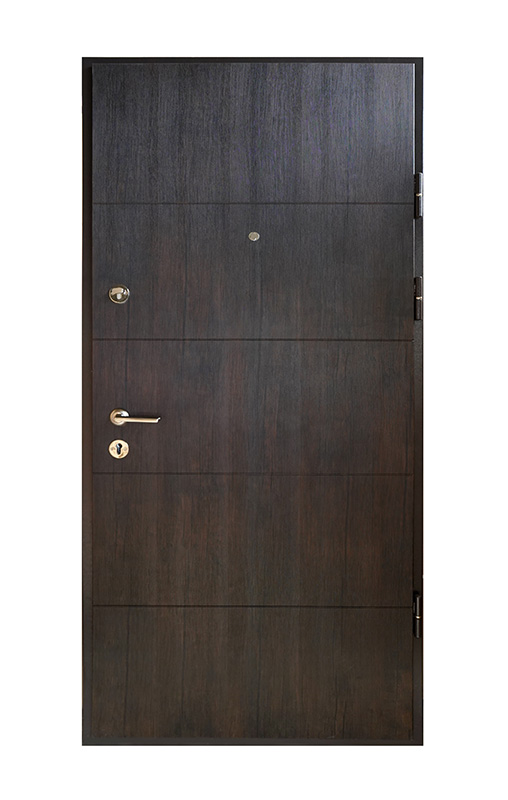 Sigurnosna vrata Trio braon 90x202cm leva