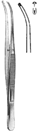 Pinceta Semken 1:2 15 cm kriva