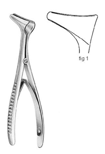 Spekulum nosni, Hartmann 16.5 cm