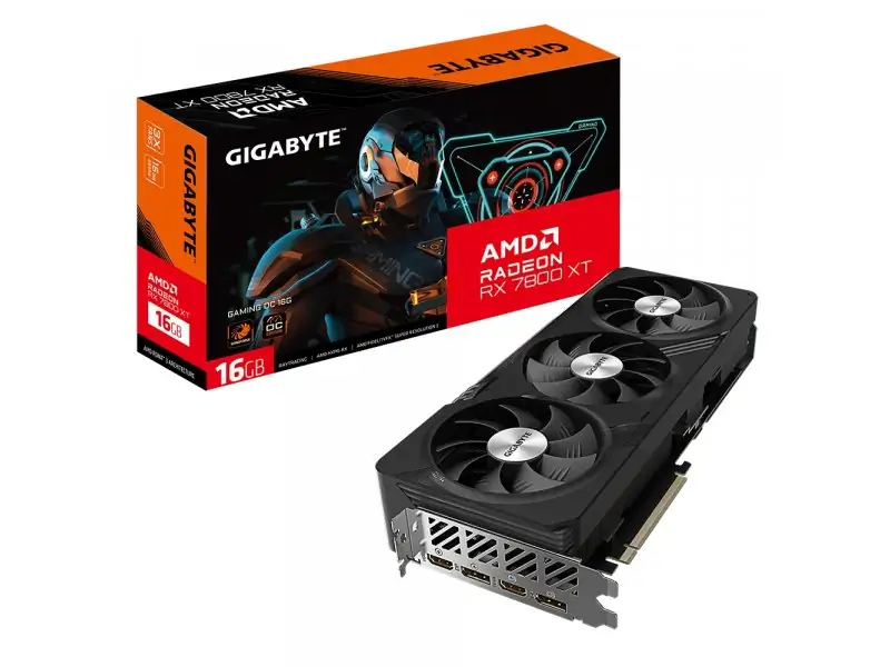 GIGABYTE RADEON RX 7800 XT GAMING OC 16GB GDDR6 256BIT GV-R78XTGAMING OC-16GD