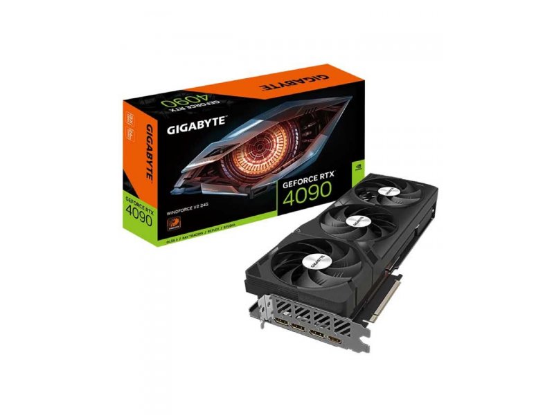 GIGABYTE GRAFIČKA KARTA GIGABYTE GEFORCE RTX 4090 WINDFORCE V2 24G GV-N4090WF3V2-24GD