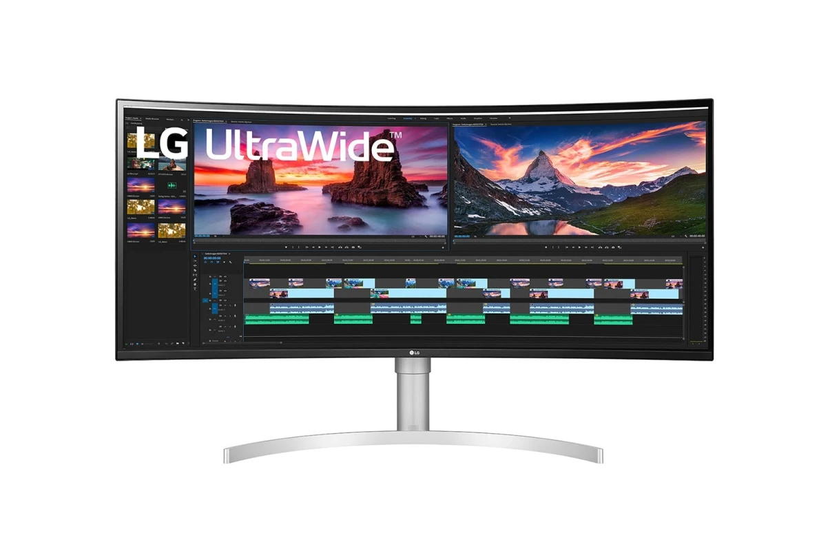 LG 38WN95CP-W IPS zakrivljeni monitor 38"