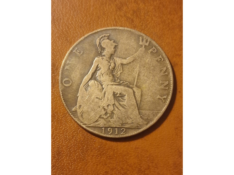 Britanija 1 Penny 1912 George V