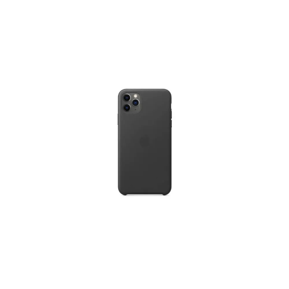 Apple Zaštitna maska za mobilni telefon iPhone 11 Pro Max Leather Case - Black