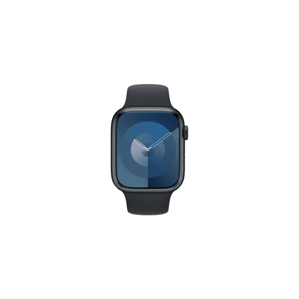 Apple Watch Series 9 GPS 45mm Midnight MR9A3SE/A Aluminium Case with Midnight Sport Band - M/L