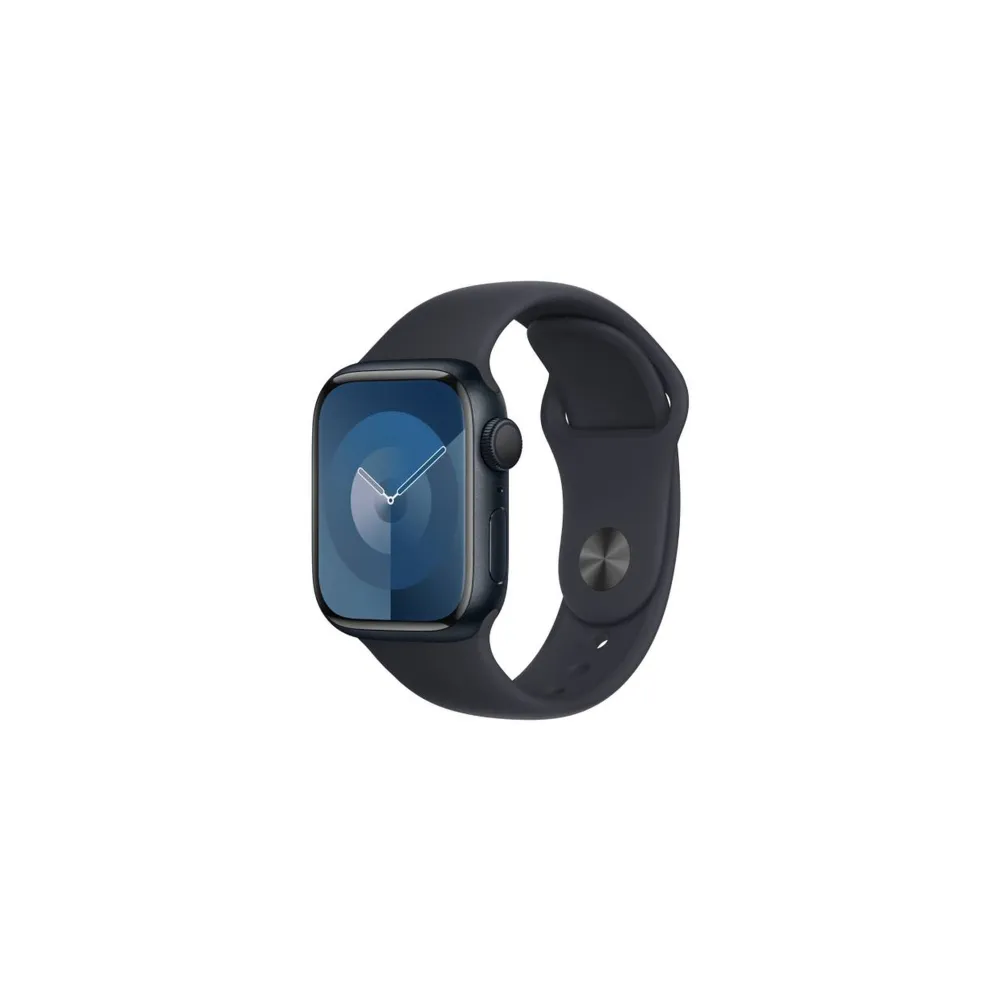 Apple Watch Series 9 GPS 41mm Midnight MR8W3SE/A Aluminium Case with Midnight Sport Band - S/M