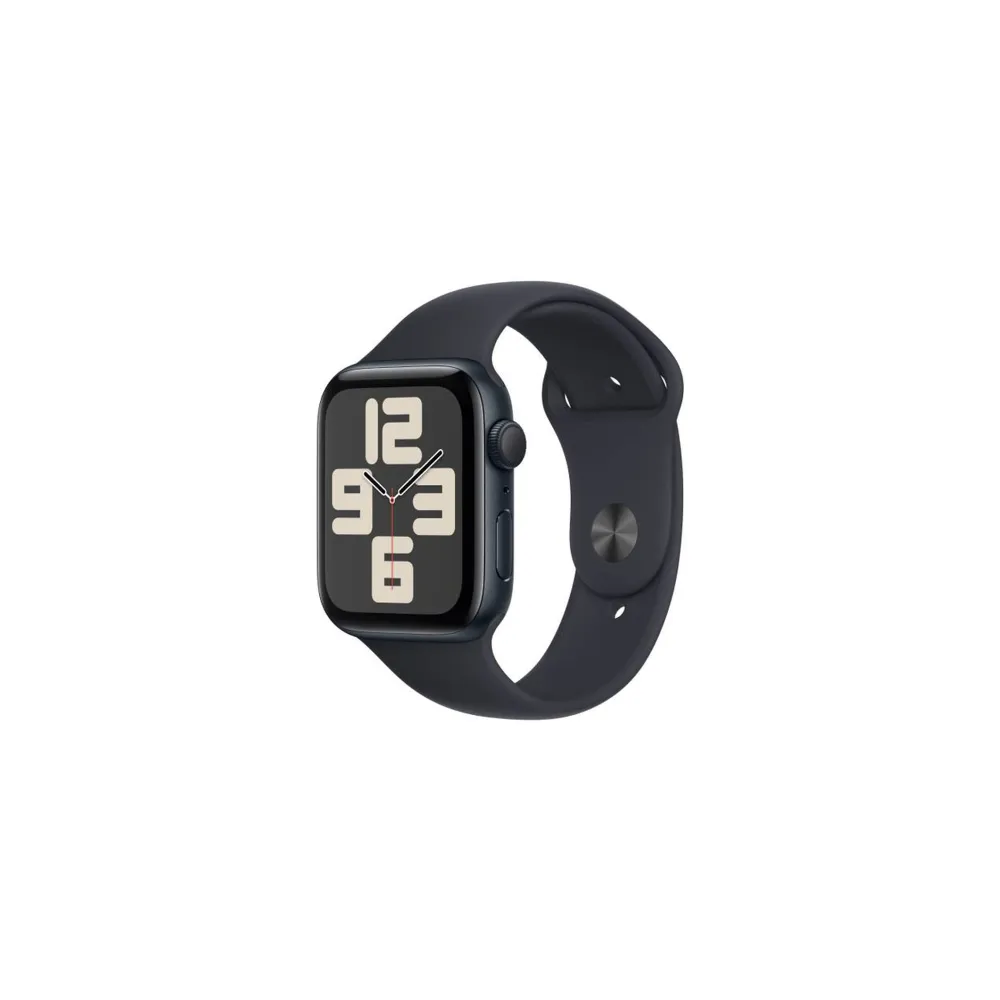 Apple Watch SE GPS 44 mm Midnight with Midnight Sport Band MRE93SE/A - M/L