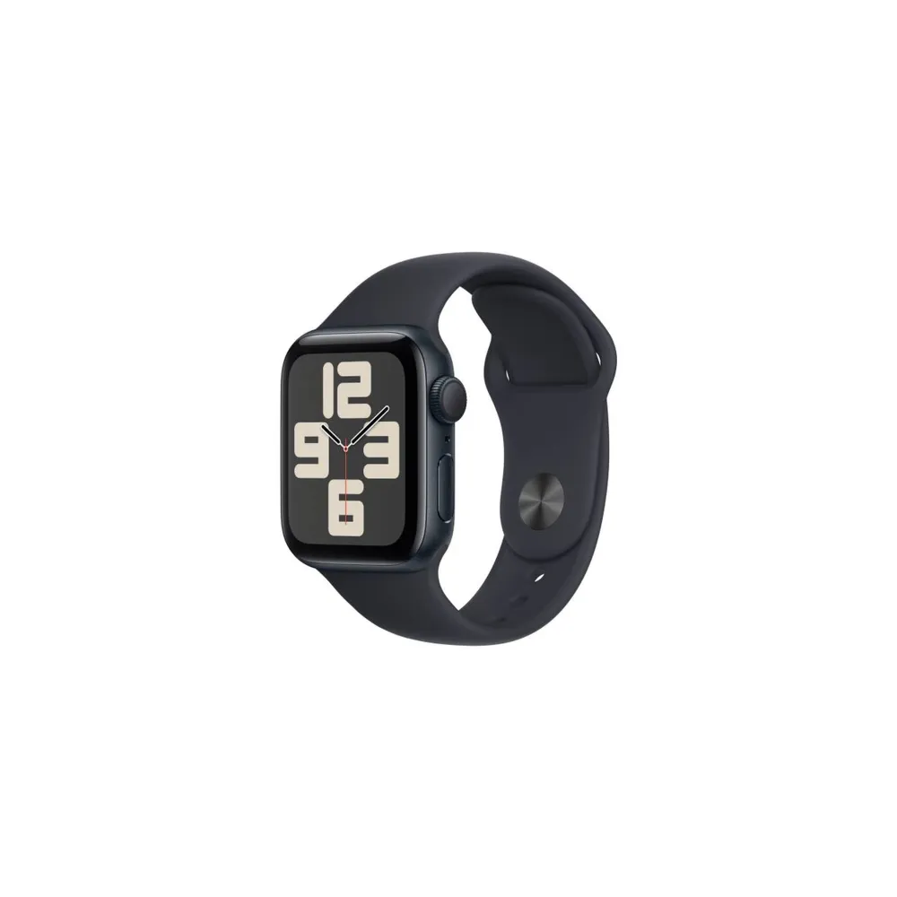 Apple Watch SE GPS 40mm Midnight MR9X3SE/A Aluminium Case with Midnight Sport Band - S/M
