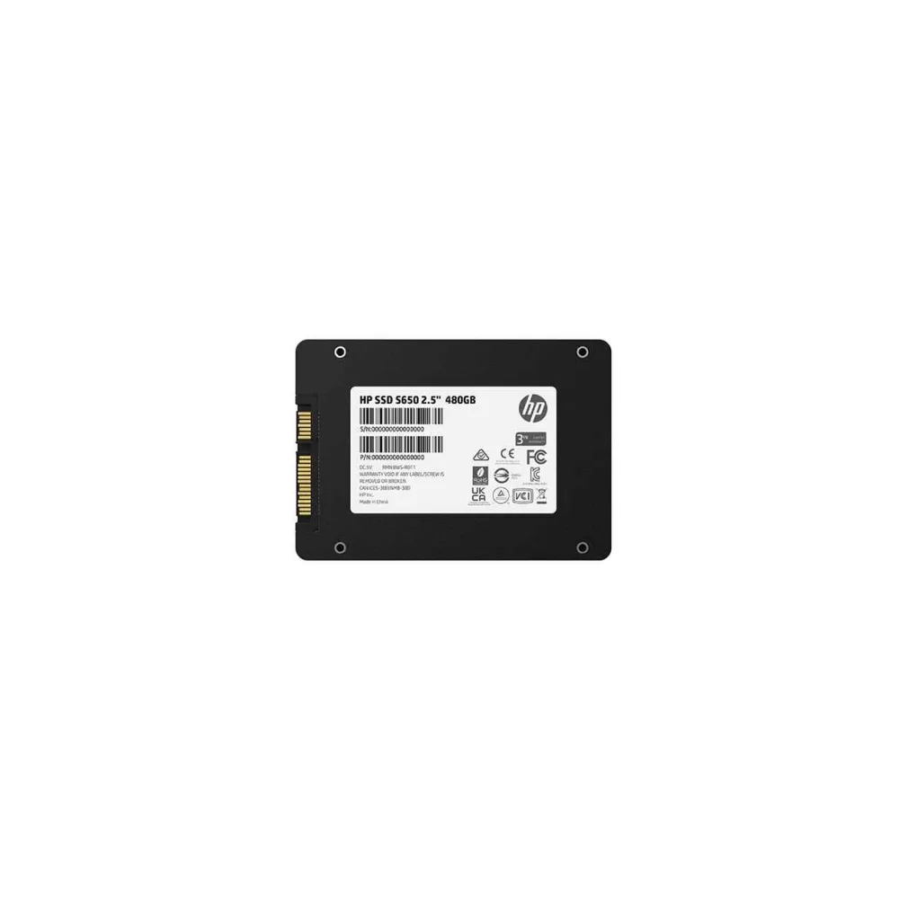 HP SSD disk S650 480GB