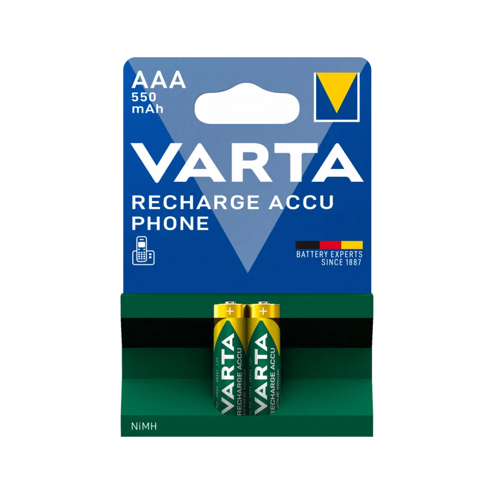 Varta Punjive baterije AAA PPB HR03 550 mAh - 2/1