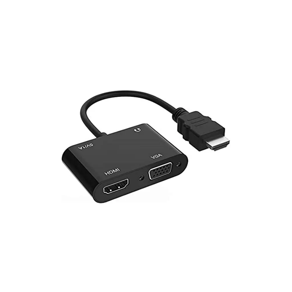 Fast Asia HDMI Adapter - konvertor na HDMI VGA Micro Audio