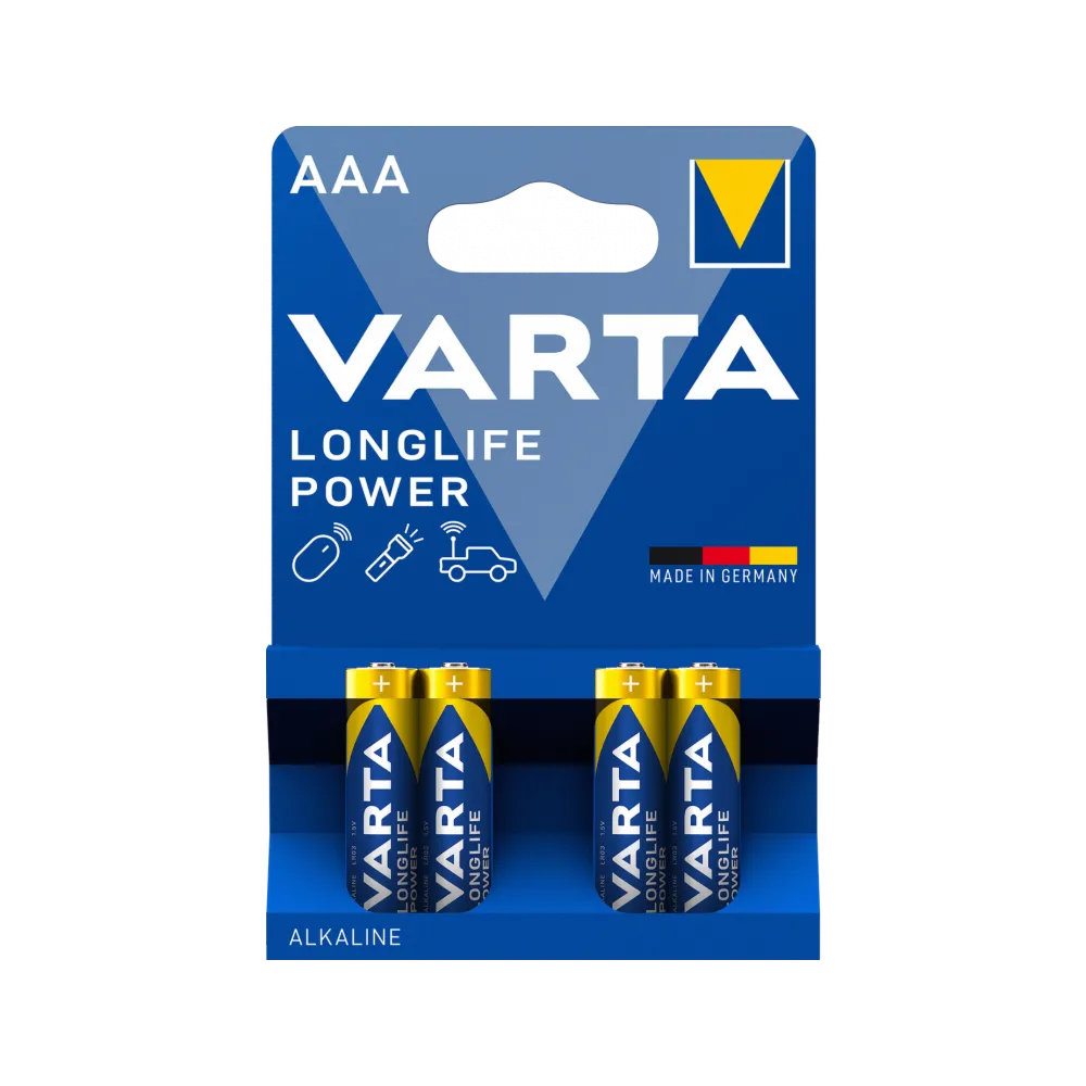 Varta Alkalne baterije AAA LP LR03 - 4/1