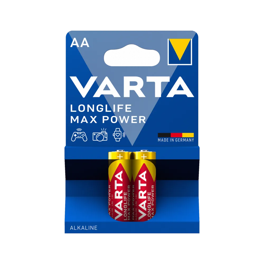 Varta Alkalne baterije AA LMP LR6 - 2/1