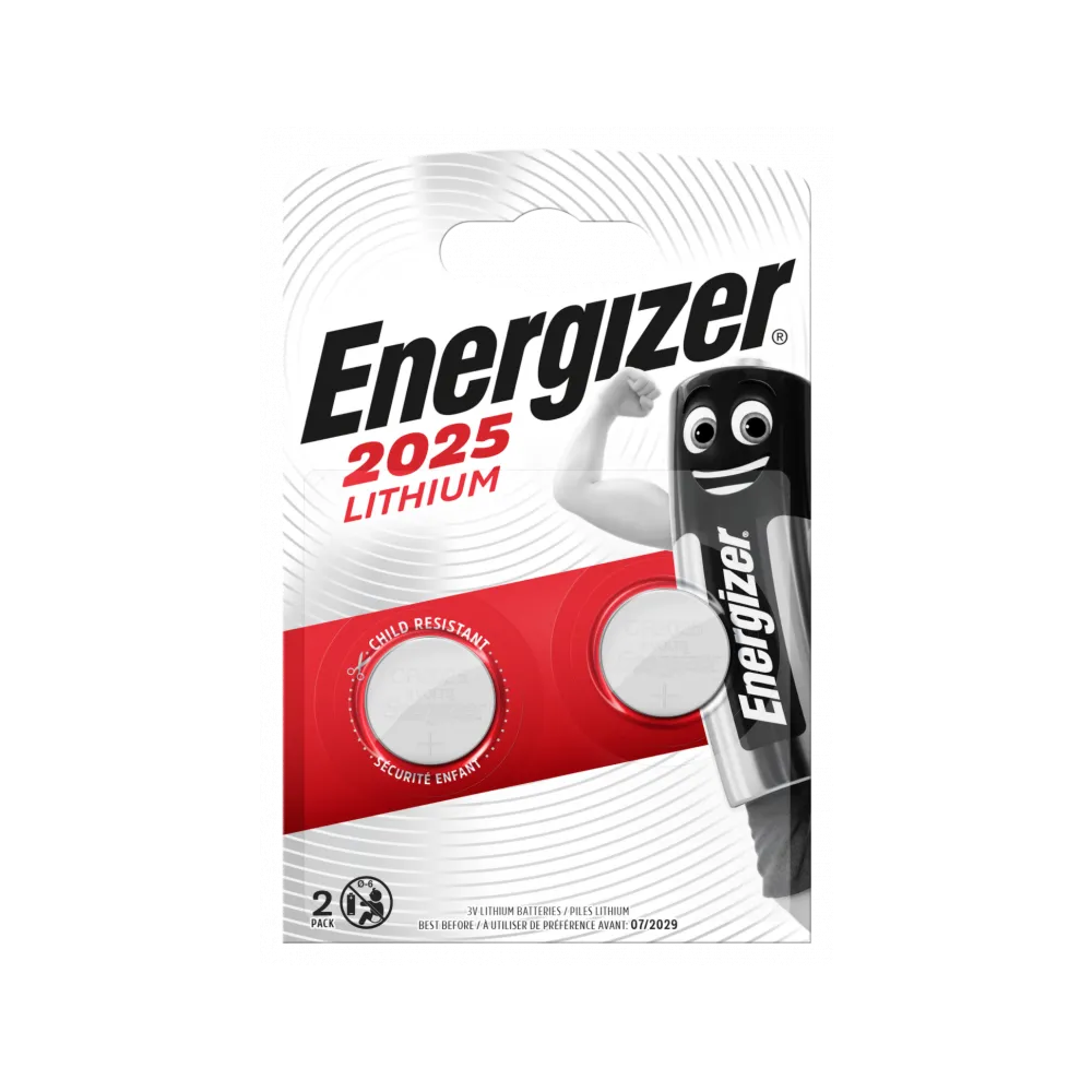 Energizer Litijumska baterija CR2025 - 2/1