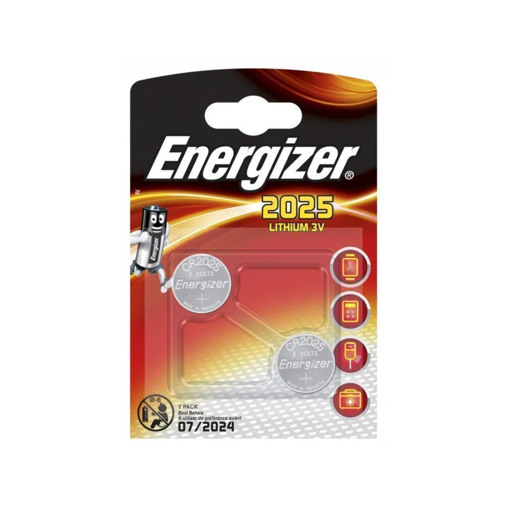 ENERGIZER Baterija LITIJUM CR2025 BL.2