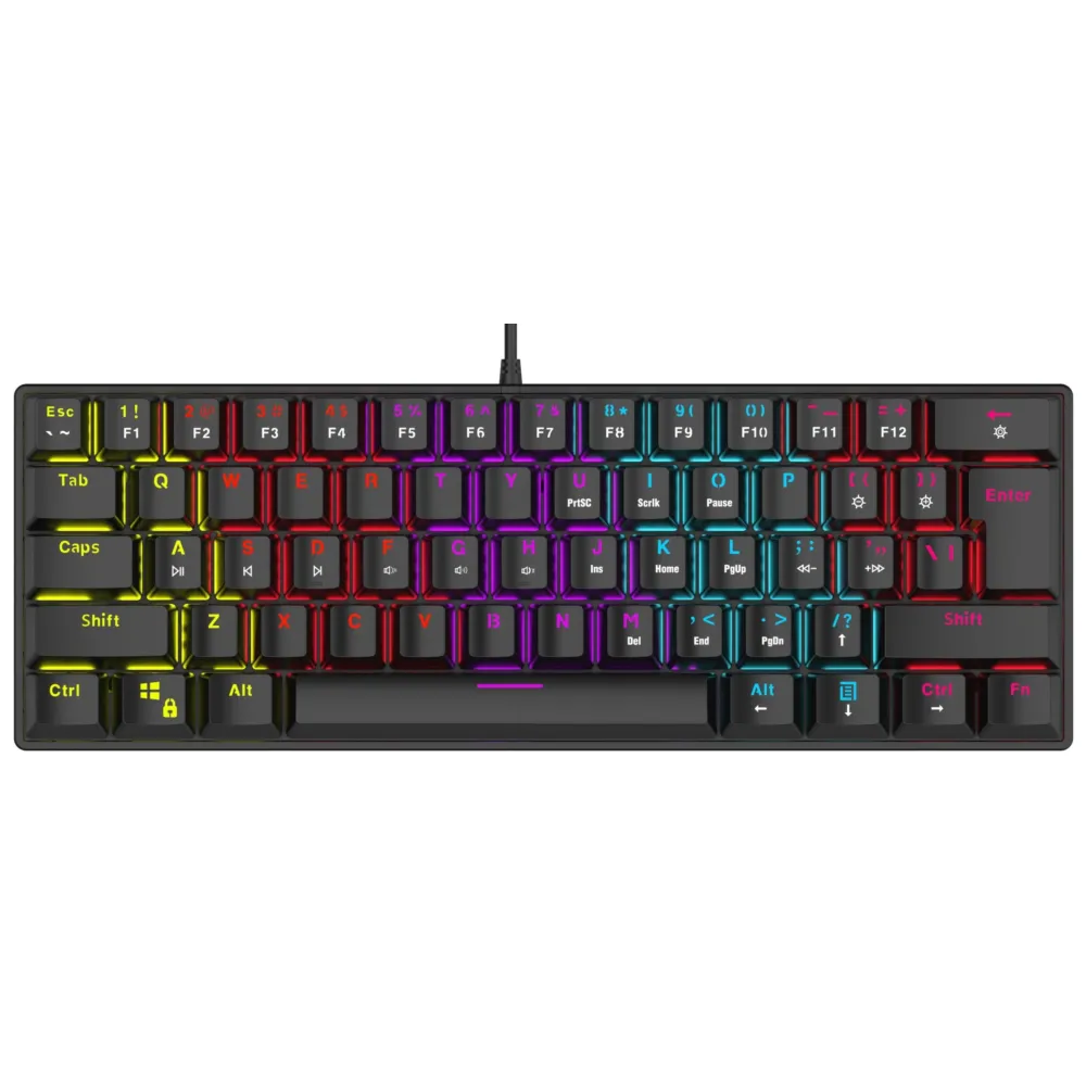 Rampage Gaming tastatura PLOWER K-60 BK