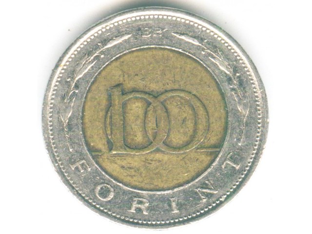 Madjarska 100 forint 1996