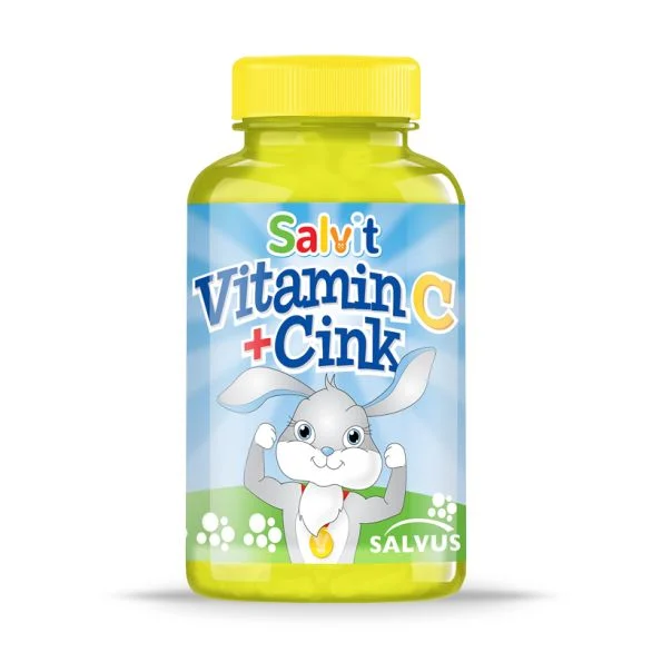 Salvit Vitamin C + cink žele bombone A60