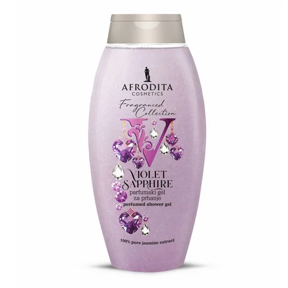 Afrodita gel za tuširanje violet sapphire 250ml