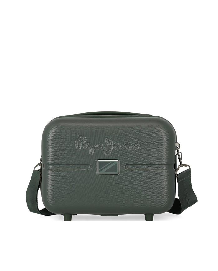 NESESER BEAUTY CASE ACCENT GREEN Pepe Jeans