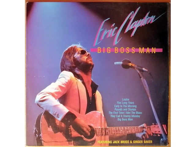 LP ERIC CLAPTON - Big Boss Man (1978), PERFEKTNA