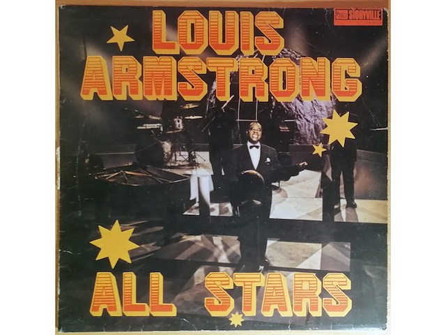 jazz LP: LOUIS ARMSTRONG - All Stars (1983) VG-