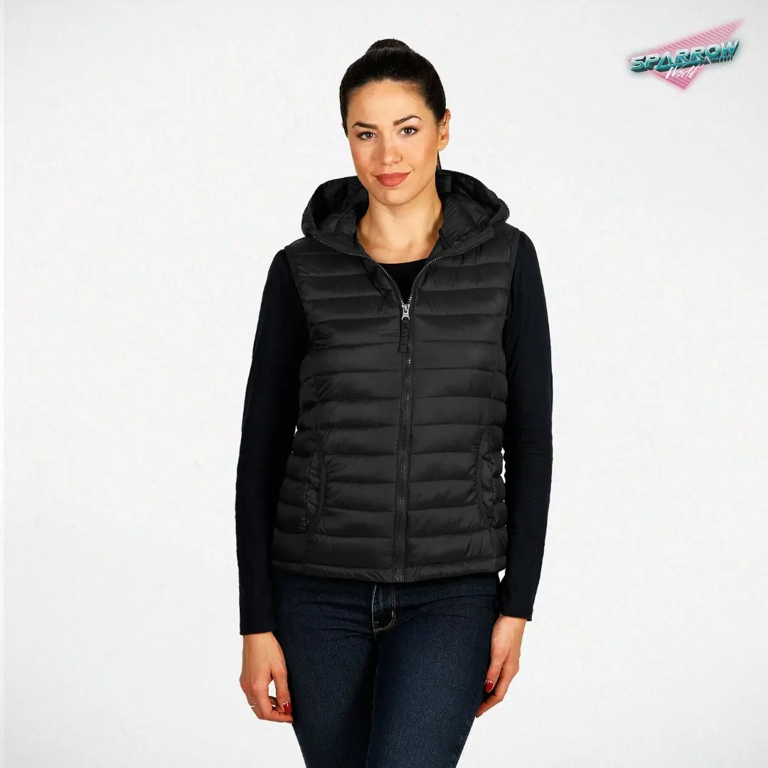 SPARROW Ženski prsluk Urban Lady Vest crni